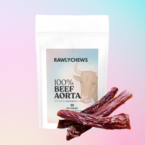 Beef Aorta Dog Chew | 100% NZ Natural Chew 🐮 – Rawly Chews