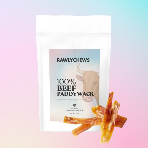 Beef Paddywack Dog Treats | 100% NZ Natural Crunchy Chews 🐮 – Rawly Chews
